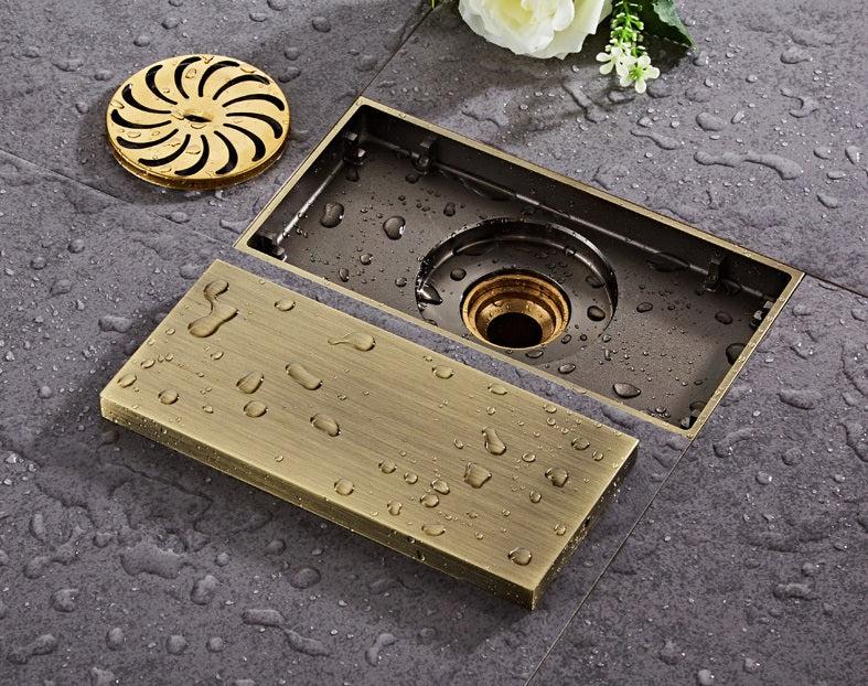 Brass Shower Trap 20cm #202337 – TIC Bathrooms
