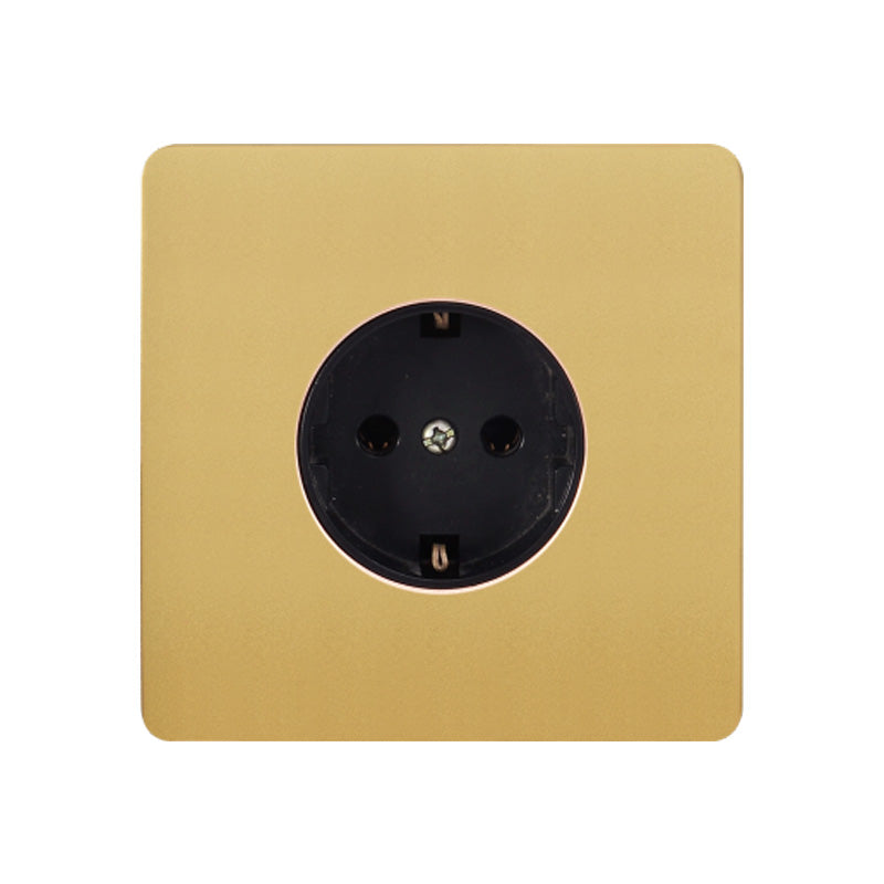 Antique Gold Metal EU Type Wall Socket – TIC Bathrooms