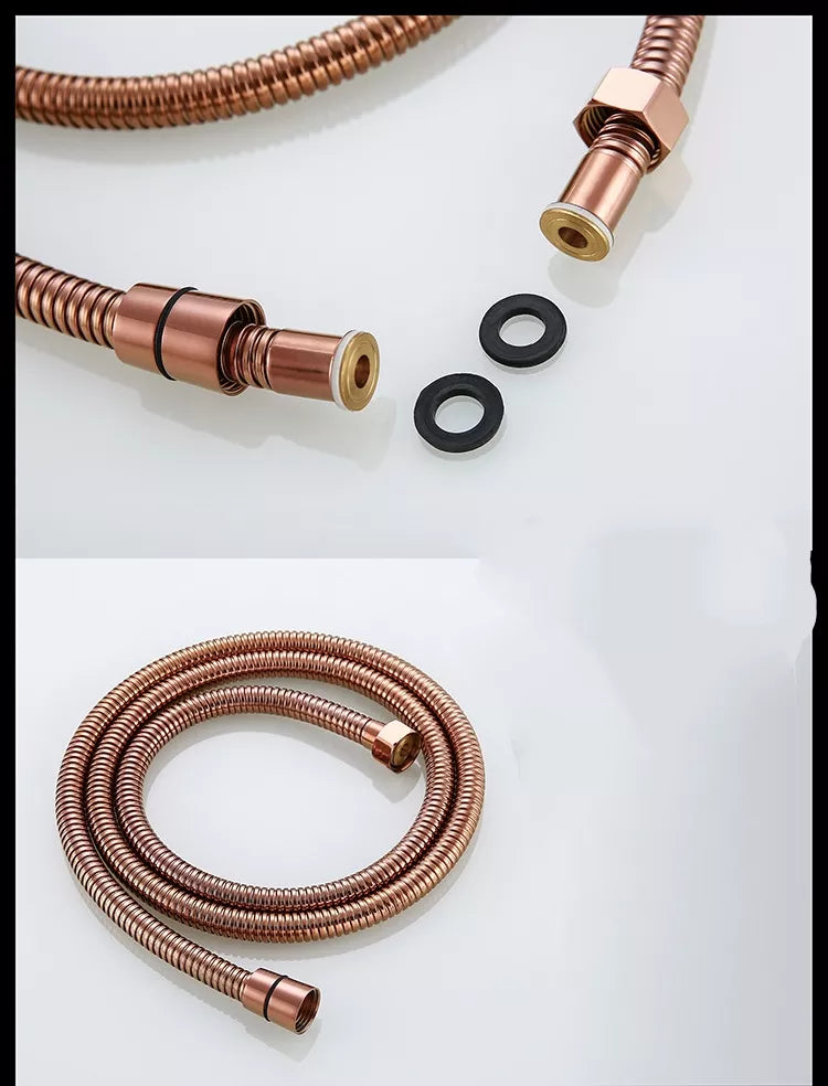 Rose Gold Shower With Hand Shower #20228 – TIC Bathrooms