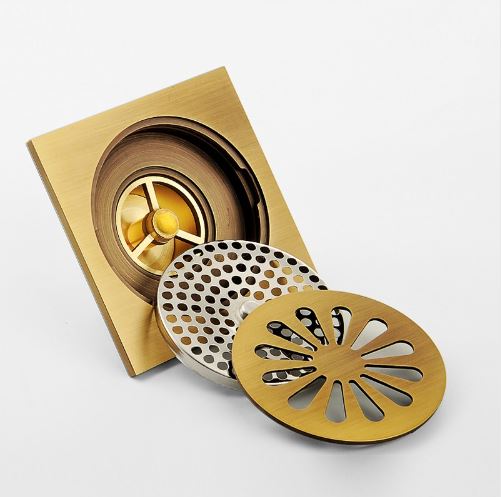 Brass Modern Floor Trap #201822 – TIC Bathrooms